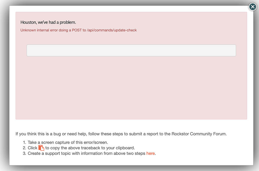 Repo Error Issues - Support - Rockstor Community Forum
